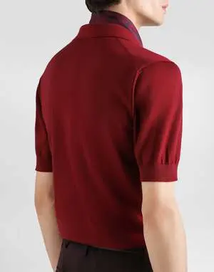 Dolce & Gabbana Cashmere Polo Shirt