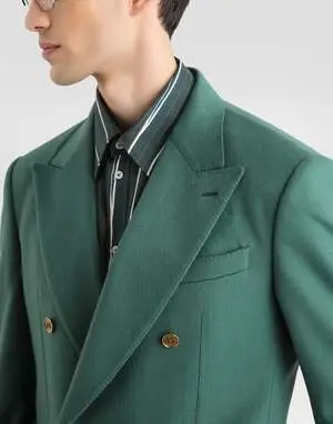 Dolce & Gabbana Sicilia Light Double-breasted Cashmere Jacket