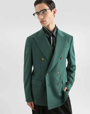 Dolce & Gabbana Sicilia Light Double-breasted Cashmere Jacket