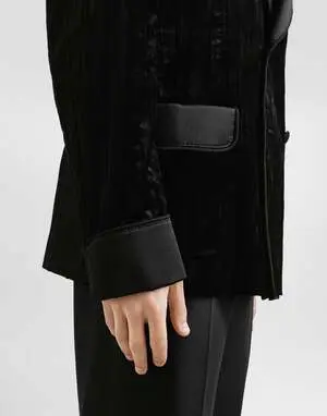 Dolce & Gabbana Double-breasted Velvet Jacket