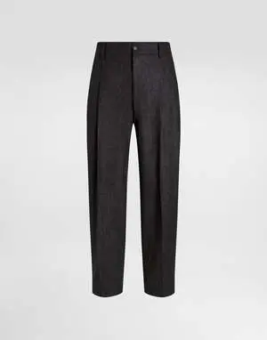 Dolce & Gabbana Wool Flannel Trousers