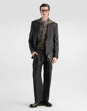 Dolce & Gabbana Wool Flannel Trousers