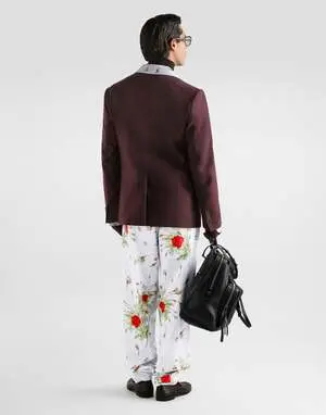 Dolce & Gabbana Small Rose-print Poplin Hawaii Shirt
