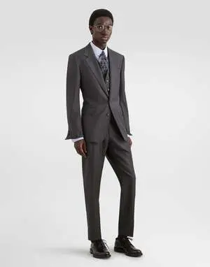 Dolce & Gabbana Pinstripe Wool Vest