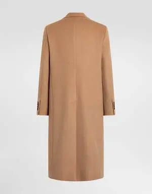 Dolce & Gabbana Double-breasted Camel Coat