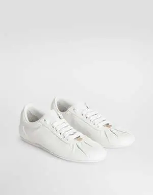 Dolce & Gabbana Ballet Sneakers In Calfskin