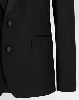 Dolce & Gabbana Single-breasted Wool Tuxedo Sicilia Light Suit
