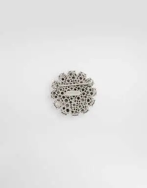 Dolce & Gabbana Rhinestone Brooch