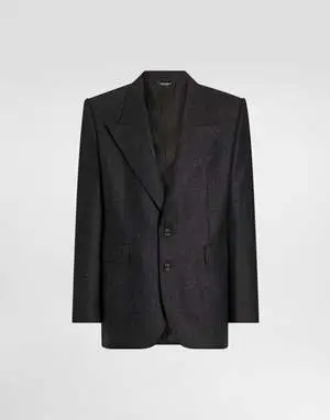 Dolce & Gabbana Sinatra Single-breasted Wool Flannel Jacket