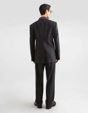 Dolce & Gabbana Sinatra Single-breasted Wool Flannel Jacket