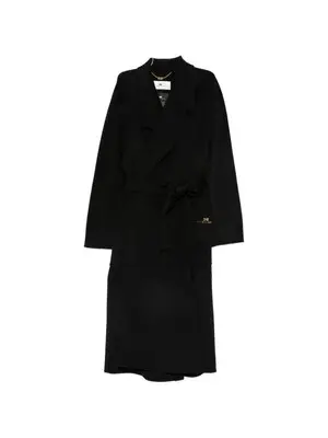 Elisabetta Franchi Wool Long Coat