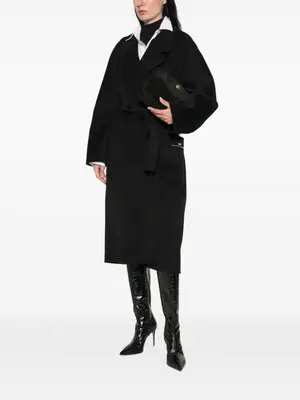 Elisabetta Franchi Wool Long Coat