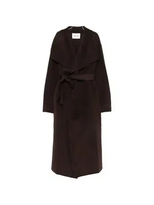 Soft Goat Wool Long Coat