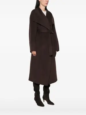 Soft Goat Wool Long Coat