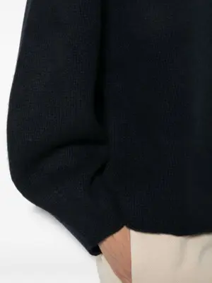 Soft Goat Cashmere V-necked Sweater