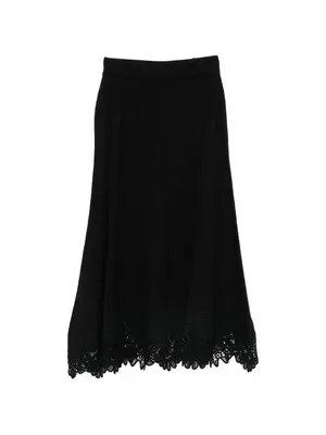 Zimmermann Valian Wool Midi Skirt