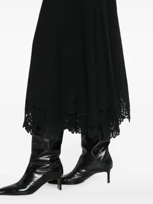 Zimmermann Valian Wool Midi Skirt