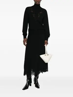 Zimmermann Valian Wool Midi Skirt