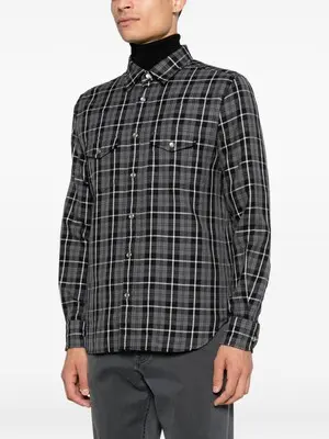 TOM FORD Checked Cotton Shirt