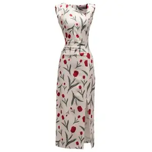 TUVA COLLECTION Garden Dress - Red