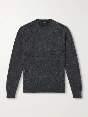 Zegna Wool-blend Sweater - Gray