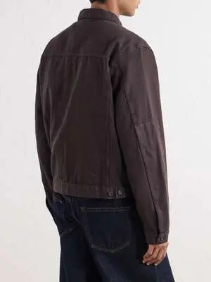 3sixteen Trucker Garment Dyed Cotton-twill Jacket
