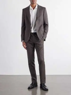 Mr P. Luxe Wool And Silk-blend Suit Jacket