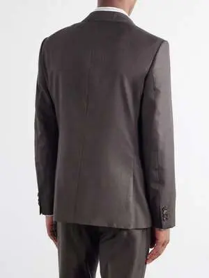 Mr P. Luxe Wool And Silk-blend Suit Jacket