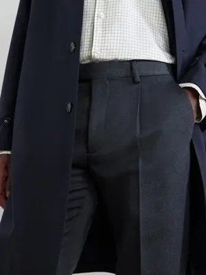 Zegna Straight-leg Wool And Cashmere-blend Trousers