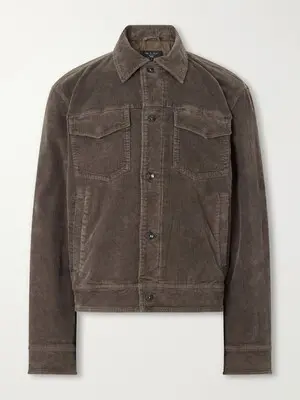 Rag & Bone Stretch-cotton Corduroy Jacket - Brown
