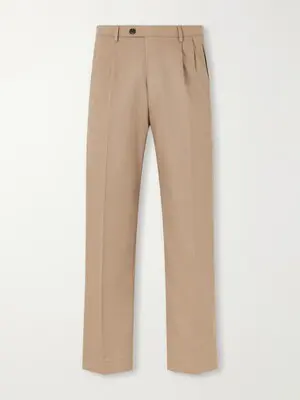 Nn07 Robin 10076 Straight-leg Trousers - Neutrals