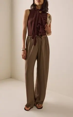 LEMAIRE Asymmetrical Jersey Knit Vest