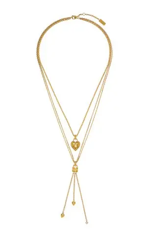 Chloé Vintage Brass Necklace
