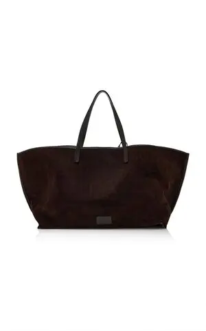Staud Christos Large Suede Tote Bag