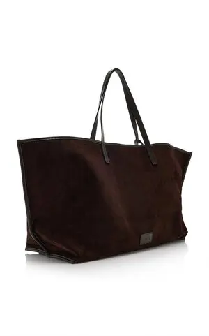 Staud Christos Large Suede Tote Bag