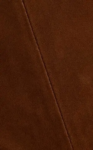 ROTATE BY BIRGER CHRISTENSEN Pencil Suede Midi Skirt