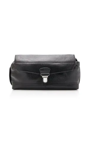 LEMAIRE Small Gear Leather Bag - Brown