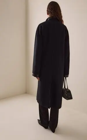 Lafayette 148 New York Belted Cashmere A-line Coat
