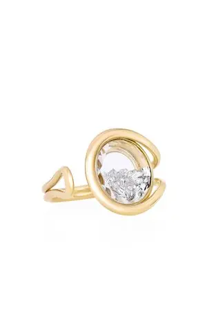 Moritz Glik 18k Yellow Bote Open Ring