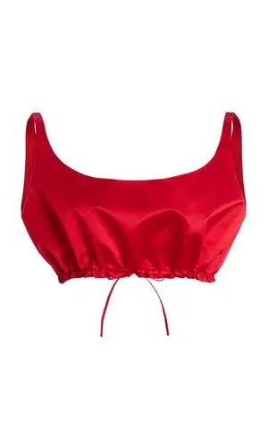 Prada Duchesse Silk Top