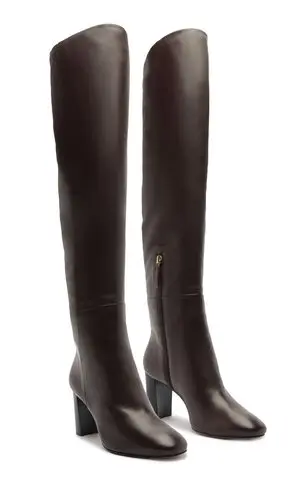 ALEXANDRE BIRMAN Anna Slouch Leather Boots