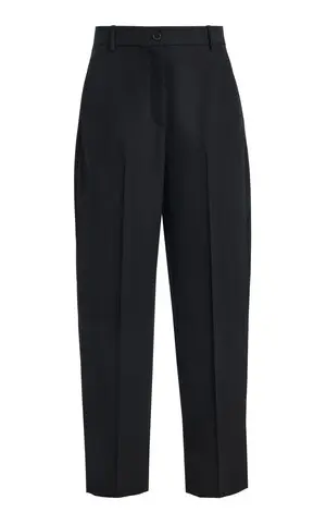 Partow Astor Wool-twill Tapered Pants