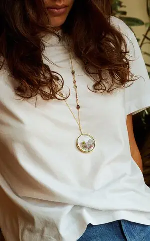Moritz Glik 18k Yellow Gold Melancia 38 Necklace