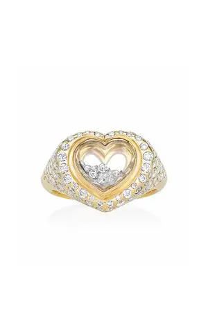 Moritz Glik 18k Yellow Afeto Gala Signet Ring - Gold