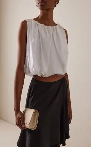 Co Bubble Cotton Poplin Top