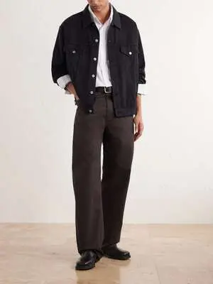 De Bonne Facture Architect Striped Cotton-poplin Shirt
