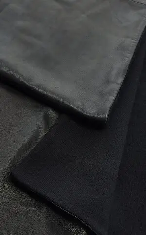 TOTEME Wide Leather Scarf