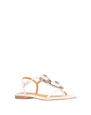 APEPAZZA Apepzza Embellished Leather Thong Sandals