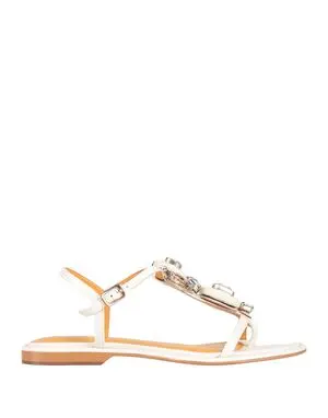 APEPAZZA Apepzza Embellished Leather Thong Sandals
