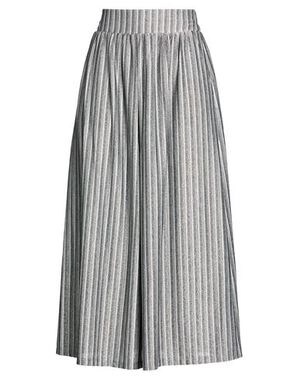 Momoni Maxi Skirt Size Polyester, Viscose, Metallic Polyester, Polyamide, Elastane - Grey